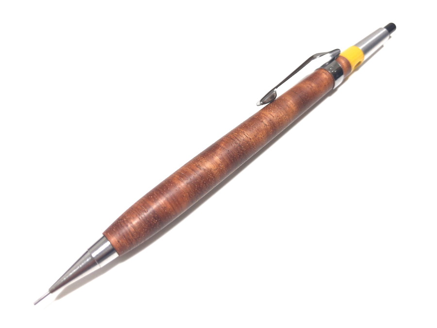 木軸｜本花梨波杢 PG5用着せ替え木軸（Steef&Co.｜木軸シャープペン）