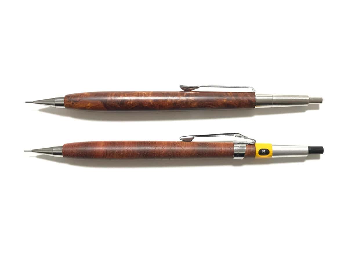 木軸｜デザートアイアンウッド PG5 フルカスタム モデル2（Steef&Co.｜木軸シャープペン）